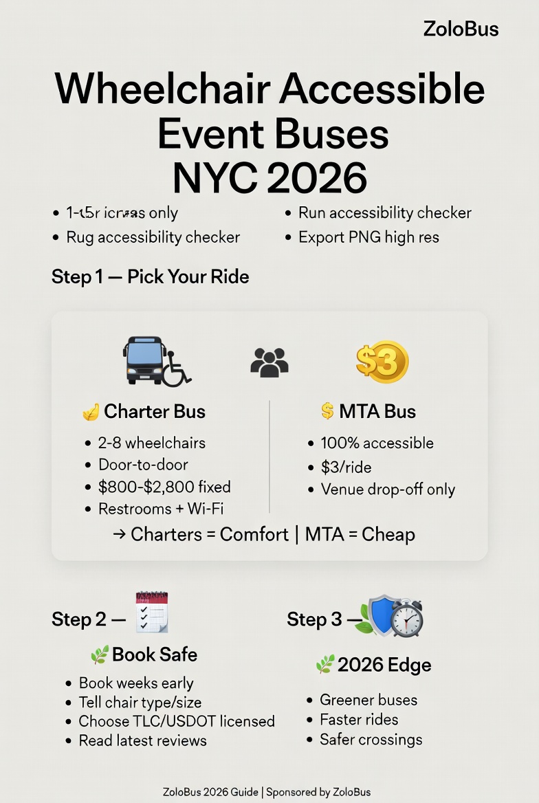 Wheelchair Accessible Event Buses NYC: Ultimate 2026 Guide!